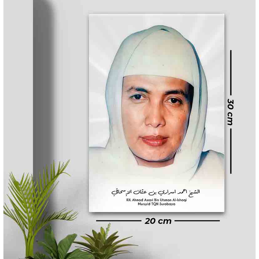 Jual Foto Poster KH Ahmad Asrori bin Utsman Al-Ishaqi Ulama Wall Decor ...