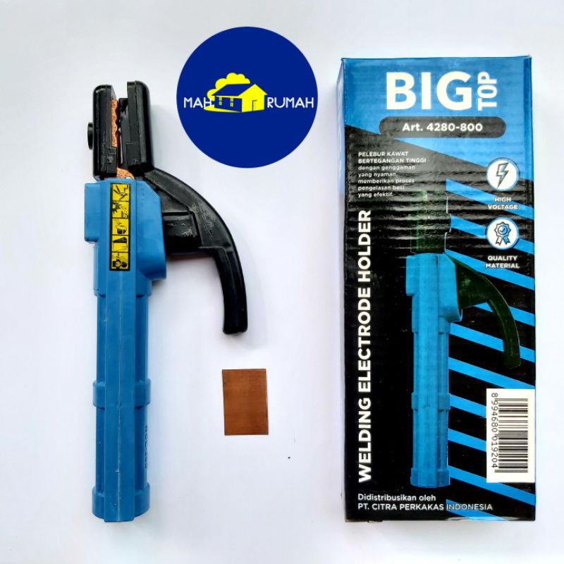 Jual TANG LAS Welding Stang Gagang Pegangan Kawat Las Kecil 200A 200 Ampere - BIGTOP NICHOLEX by ...