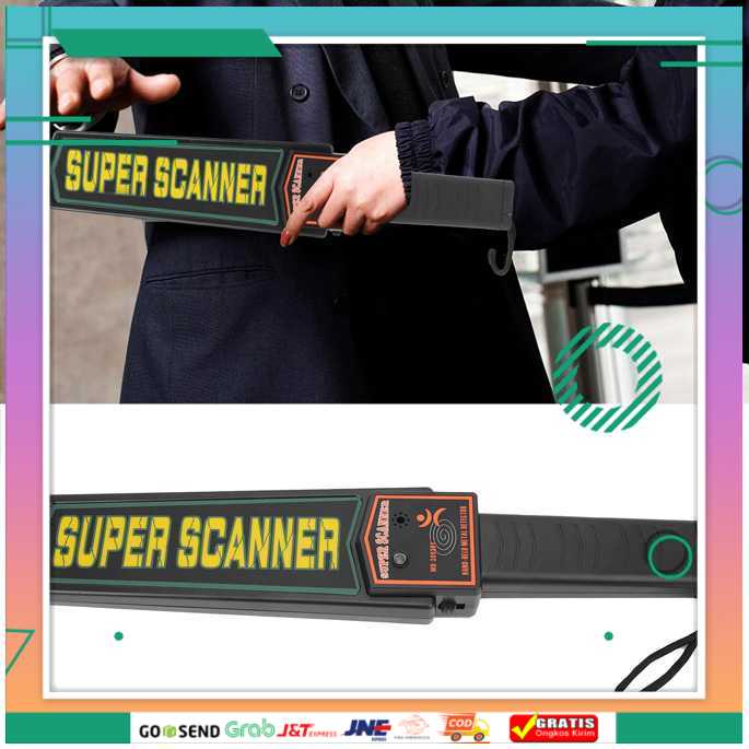 Jual (BISA COD) RCHMDSHP ANENG Security Scanner Metal Detektor Logam Body Checker - MD3003B1 ...