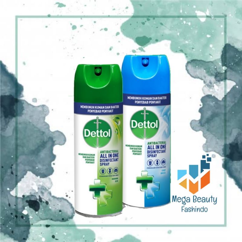Jual Dettol Disinfektan Spray Morning Dew | Crispy Breeze 450ml ...