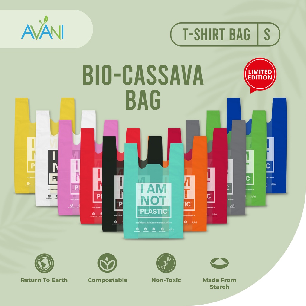Jual Avani - Cassava Bag Small - Kantong Singkong Ramah Lingkungan ...