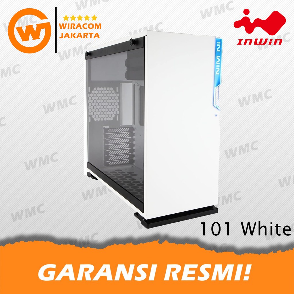 Jual InWin-101 ATX Mid Tower Gaming Computer Case with Tempered Glas ...