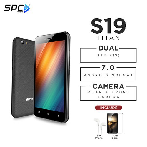 Jual [MURAH] SPC S19 TITAN HP ANDROID MURAH BERKUALITAS, NORMAL DAN ...