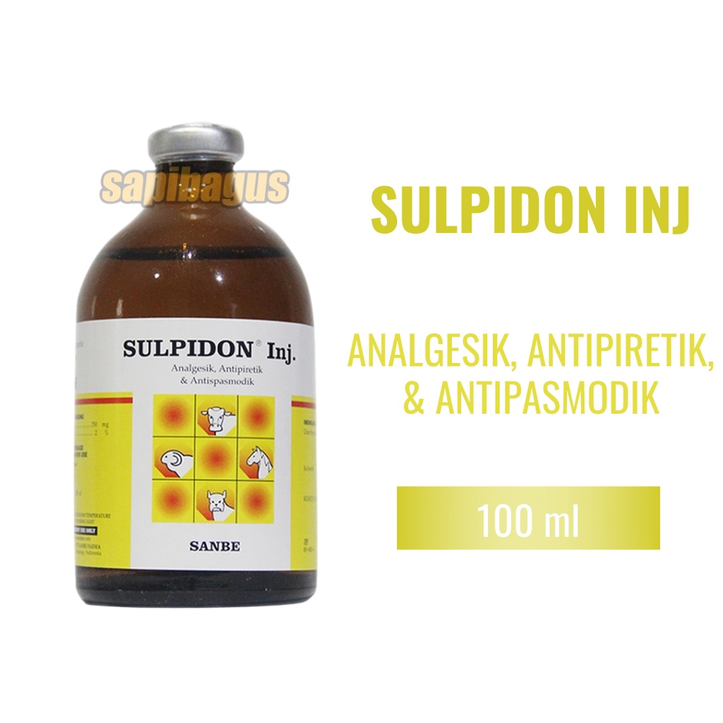 Jual Sulpidon 100 ml - Obat Analgesik, Antipiretik Hewan Ternak ...
