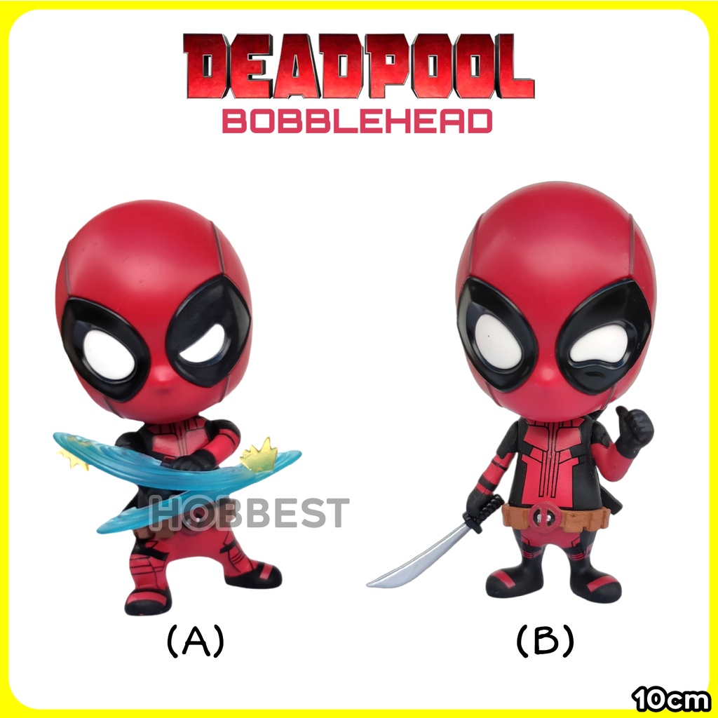Jual Bobble Head MARVEL DEADPOOL - Action Figure Miniatur Topper ...