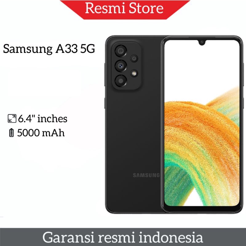Jual SAMSUNG GALAXY A33 5G RAM 6/128 & 8/128 & 8/256 NEW BNIB | Shopee ...