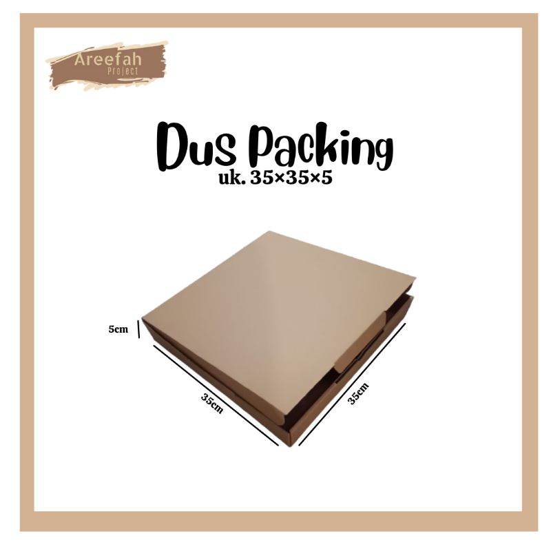 Jual KARDUS KARTON / KARDUS BOX / KARDUS PACKING DIE CUT UKURAN 35x35x5 ...