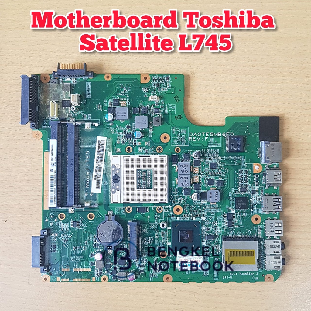 Jual Motherboard Toshiba satelite L745 INTEL DATE5DMB6F0 HM65 | Shopee ...