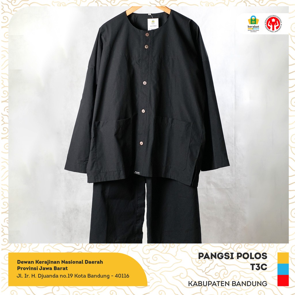Jual Baju Pangsi Sunda Polos - T3C | Shopee Indonesia