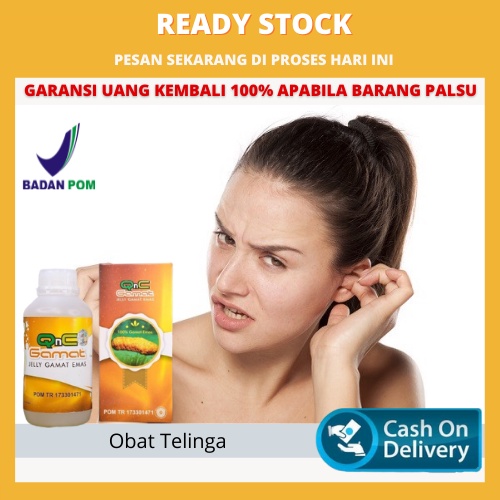 Jual Obat Telinga Luka, Bengkak Bernanah, Nyeri Telinga, Nyut Nyutan ...