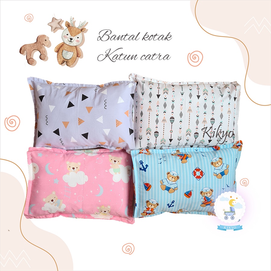 Jual Bantal bayi new born / bantal kotak bayi / bantal baby | Shopee ...