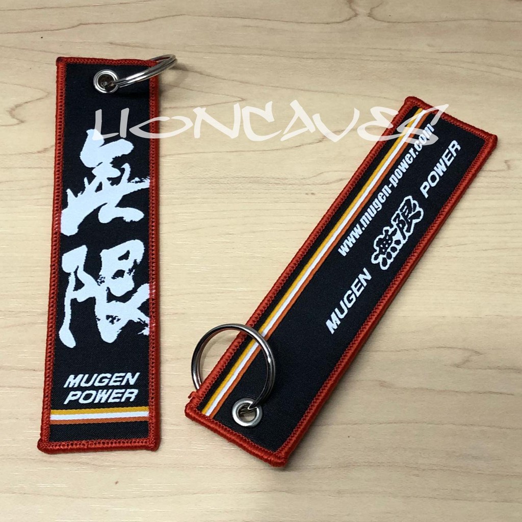 Jual Mugen Power Red Key Ring / Key Chain / Luggage Tag/ Gantungan ...