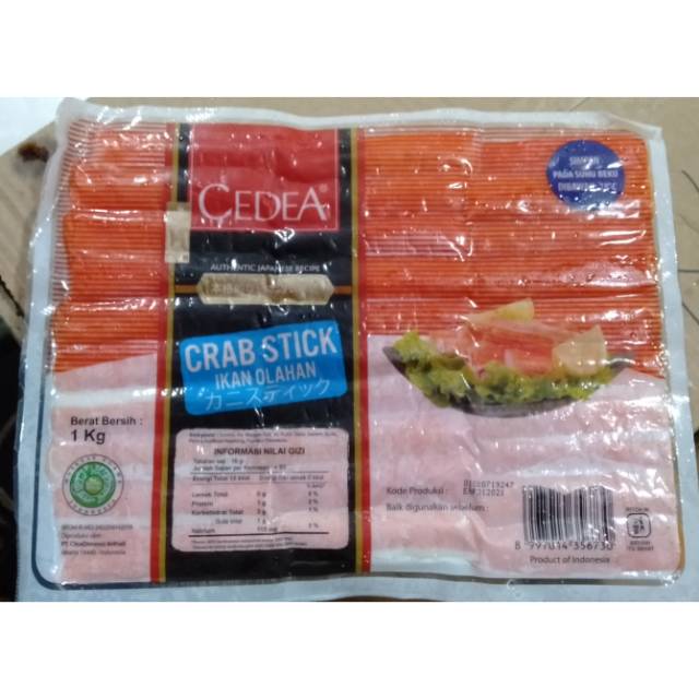 Jual Cedea Crab Stick 1kg | Shopee Indonesia