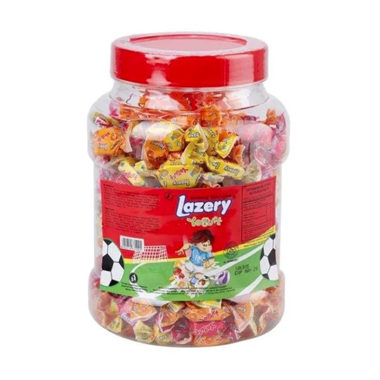 Jual LAZERY Permen yoghurt lazeri Sugus TOPLES BESAR isi 200pcs ...