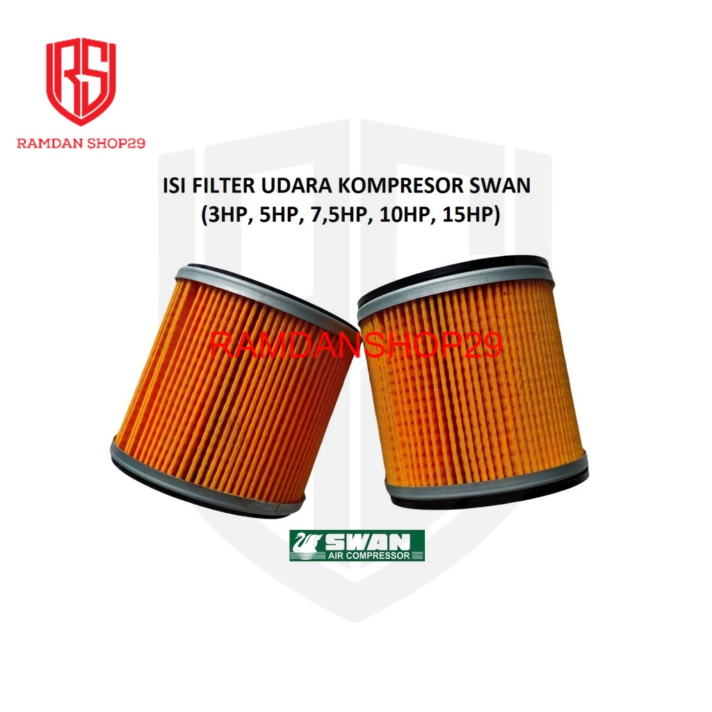 Jual Isi Filter Udara Saringan Kompresor Swan 3HP, 5HP, 7,5HP, 10HP ...