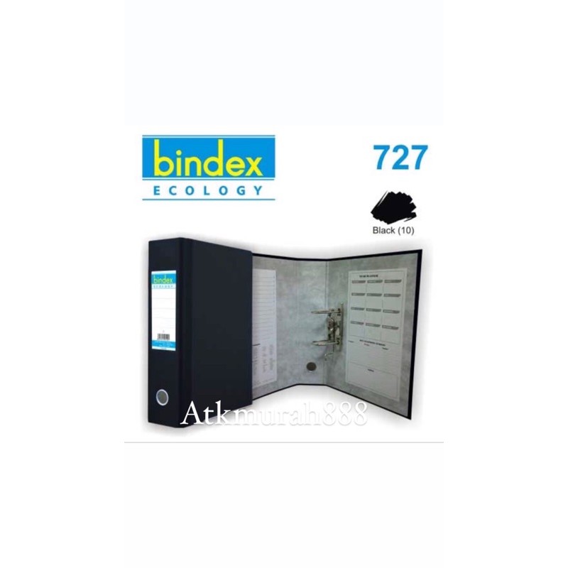 Jual BINDEX ORDNER 727 MURAH ORIGINAL WARNA BIRU HITAM (1pcs) | Shopee ...