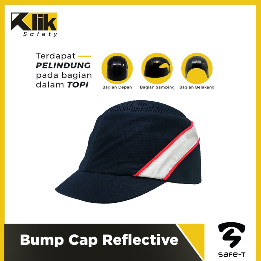 Jual Safe-T Topi Kerja Pelindung Kepala Safety Bump Cap Fashion ...