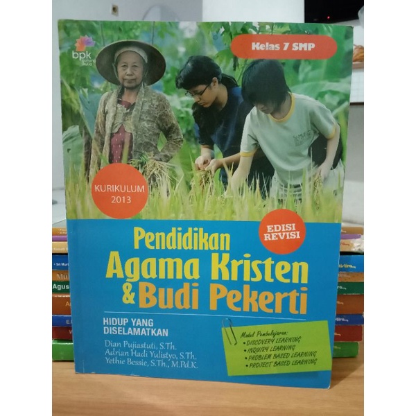 Jual Buku Pendidikan Agama Kristen & Budi Pekerti Kelas 7 BPK Gunung Mulia | Shopee Indonesia