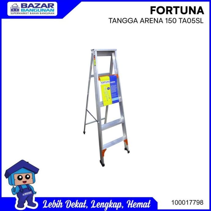 Jual TANGGA LIPAT LADDER ALUMINIUM FORTUNA ARENA TA 05 TA05 MULTI ...