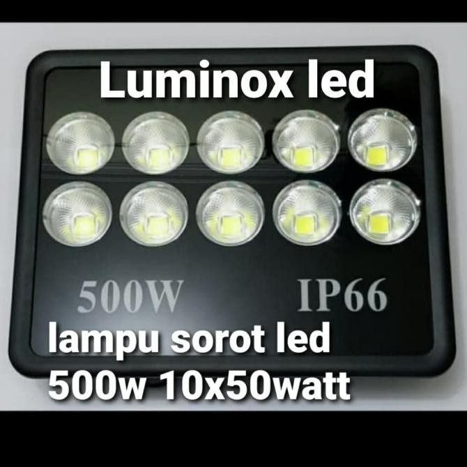 Jual Lampu Tembak Led 500W Sorot Led 500Watt 500 W Floodlight Cob 500 Watt Bebeshopjkt | Shopee ...