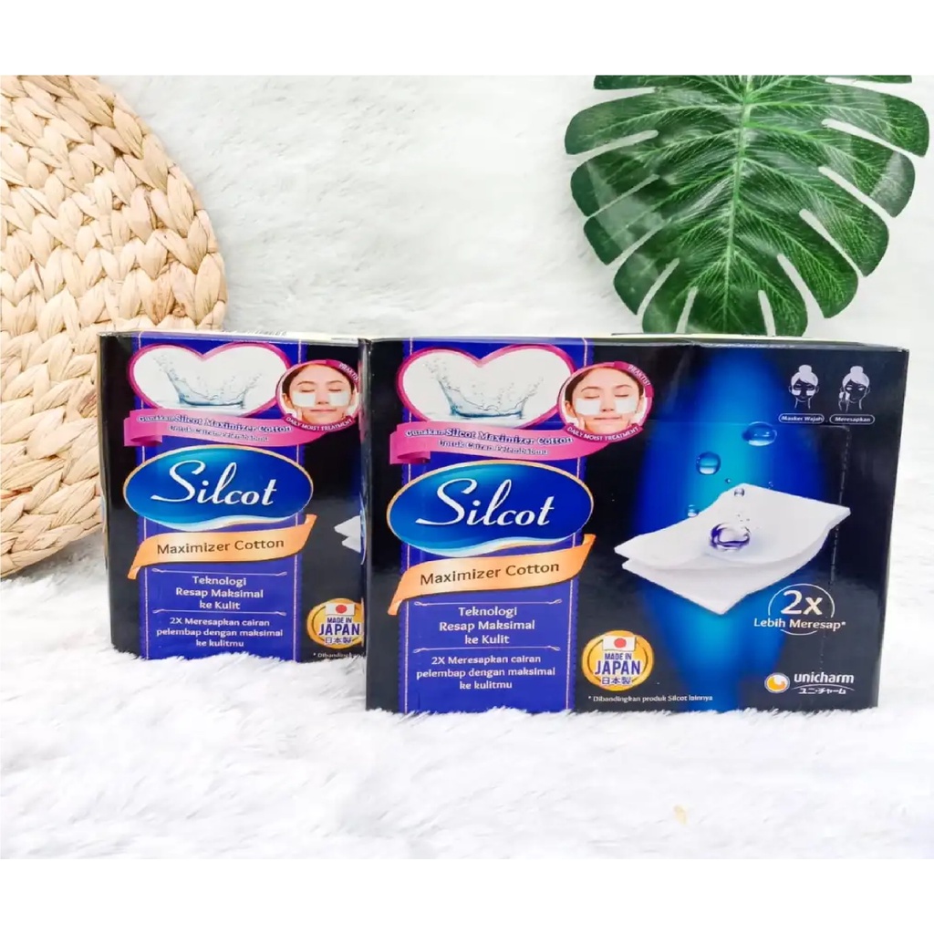 Jual Silcot Maximizer Cotton 70 x 58mm 40 Pcs (80 Lembar) | Shopee ...