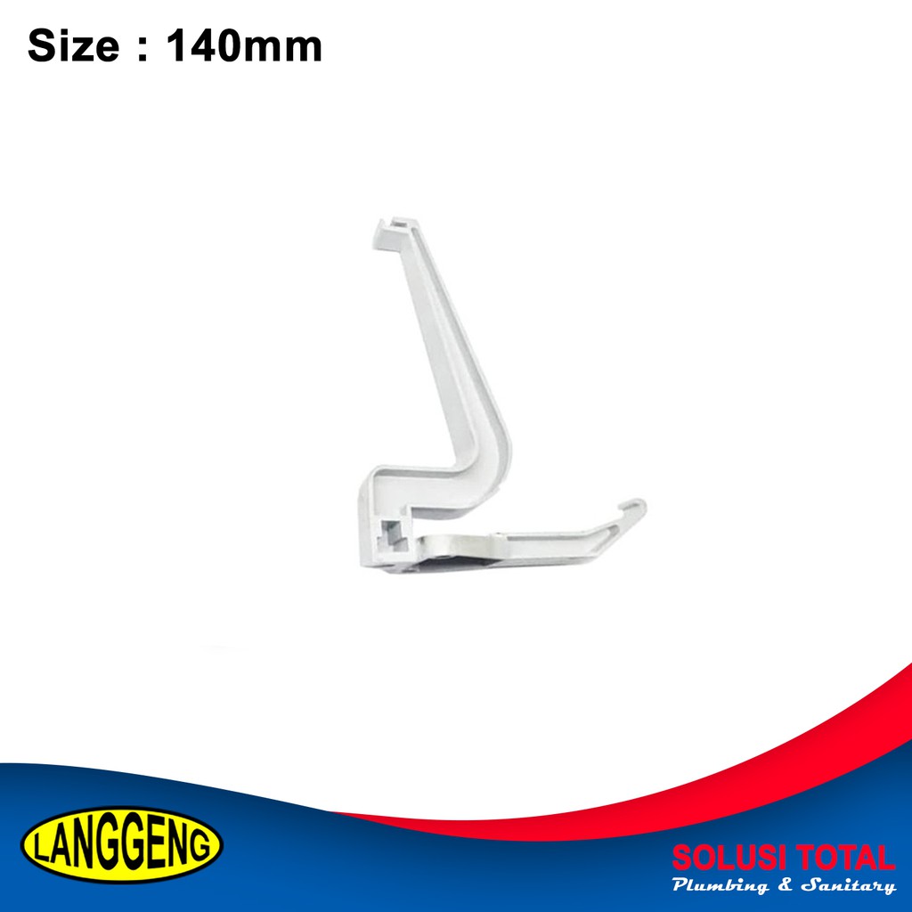 Jual Gantungan Bracket Talang PVC SG 140 / Kecil Merk Langgeng | Shopee ...