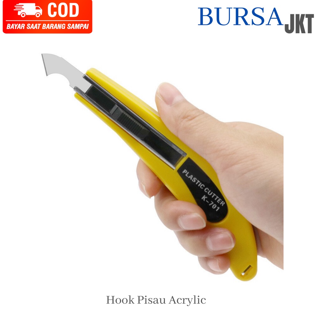 Jual PISAU CUTTER AKRILIK / ACRYLIC GRATIS 2 MATA PISAU TAMBAHAN ...
