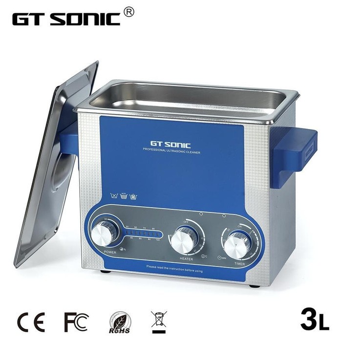 Jual GTSONIC Ultrasonic Cleaner Bath 3L Power Adjustable 30-100W ...