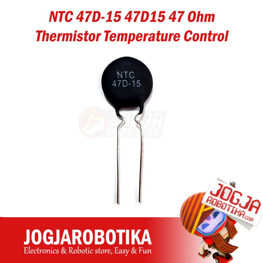 Jual NTC 47D-15 47D15 47 OHM THERMISTOR TEMPERATURE CONTROL | Shopee ...