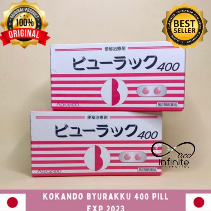 Jual BIG SALE Kokando Byurakku 400 Obat sembelit ampuh asli Jepang ...