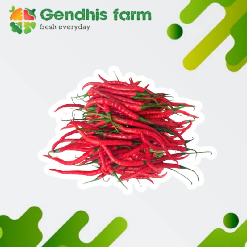 Jual Cabe Merah Keriting Segar [100 g] | Shopee Indonesia