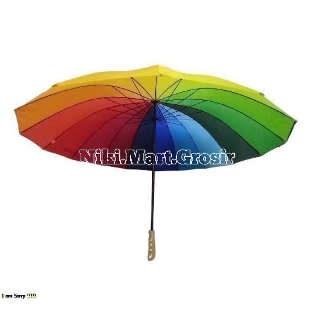 Jual Payung Pelangi Jumbo / Payung Jumbo / Payung Besar Pelangi ...