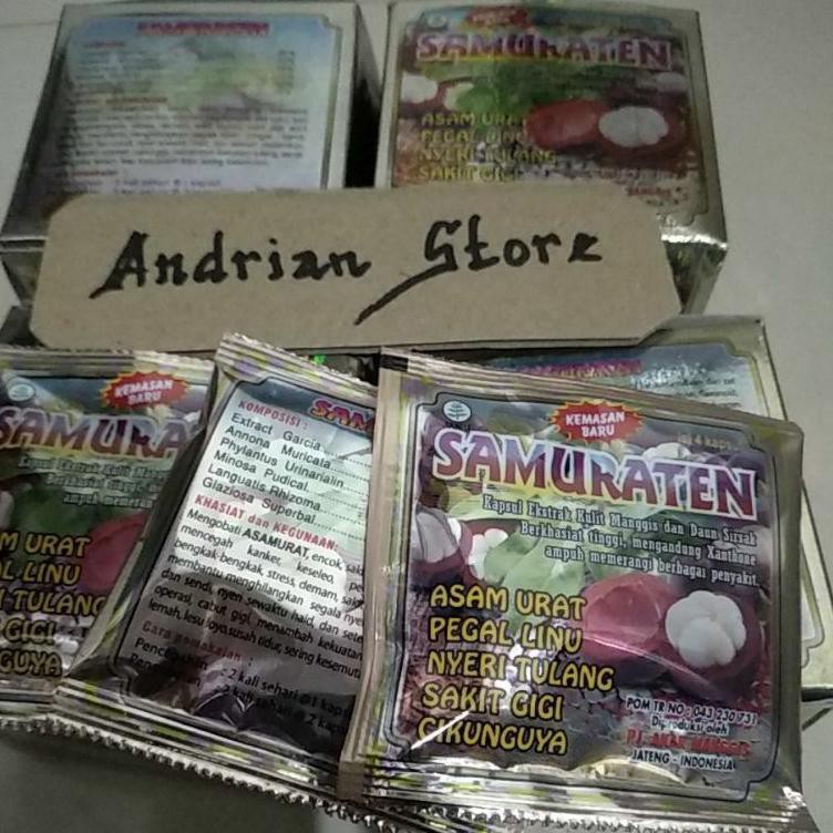 Jual T9Q6 Kapsul Samuraten Asli - Samuraten Original GMU | Shopee Indonesia
