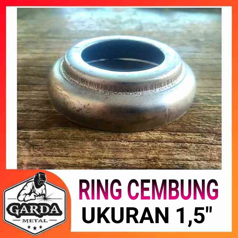 Jual Ring cembung ring pipa ukuran 1 1/2" satu setengah inchi dan 11/4 ...