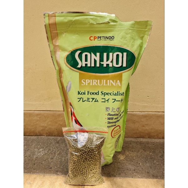 Jual Pelet Spirulina Sankoi untuk Ikan Koi dan kura RES damer ambon ...