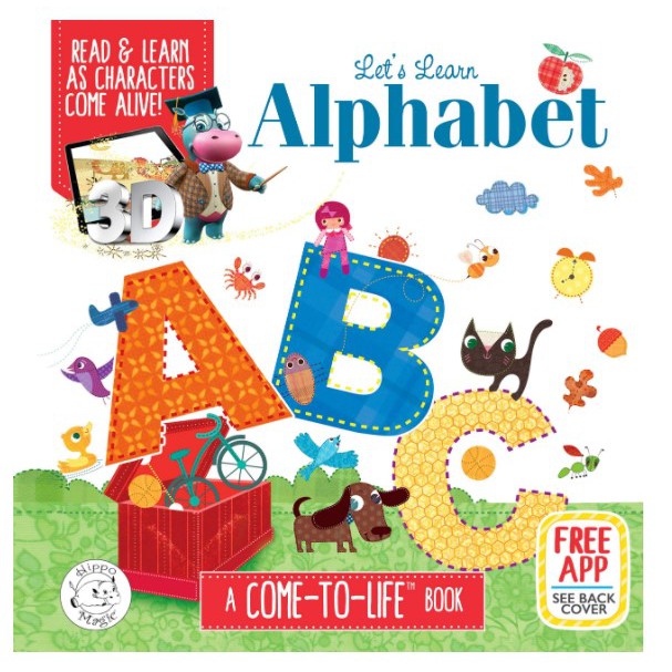 Jual LET'S LEARN ALPHABET ABC Hippo Magic Augmented Reality | Shopee Indonesia