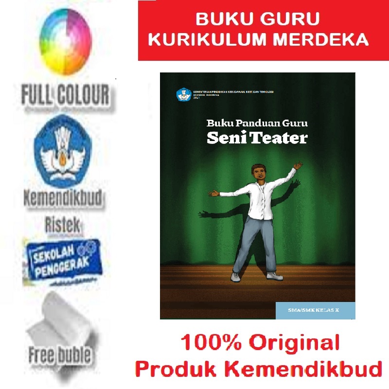 Jual Buku Panduan Guru Seni Teater SMA Kelas X Kurikulum Merdeka | Shopee Indonesia