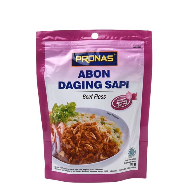 Jual Abon Sapi Pronas Pronas Union Beef Floss 100G | Shopee Indonesia