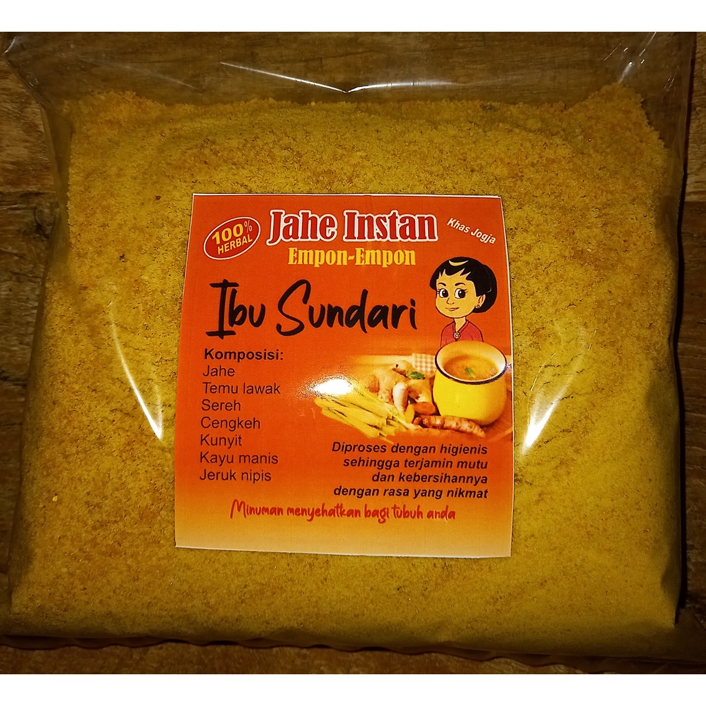 Jual 1 KG WEDANG jamu empon serbuk rasa manis isi jahe temulawak kunyit ...