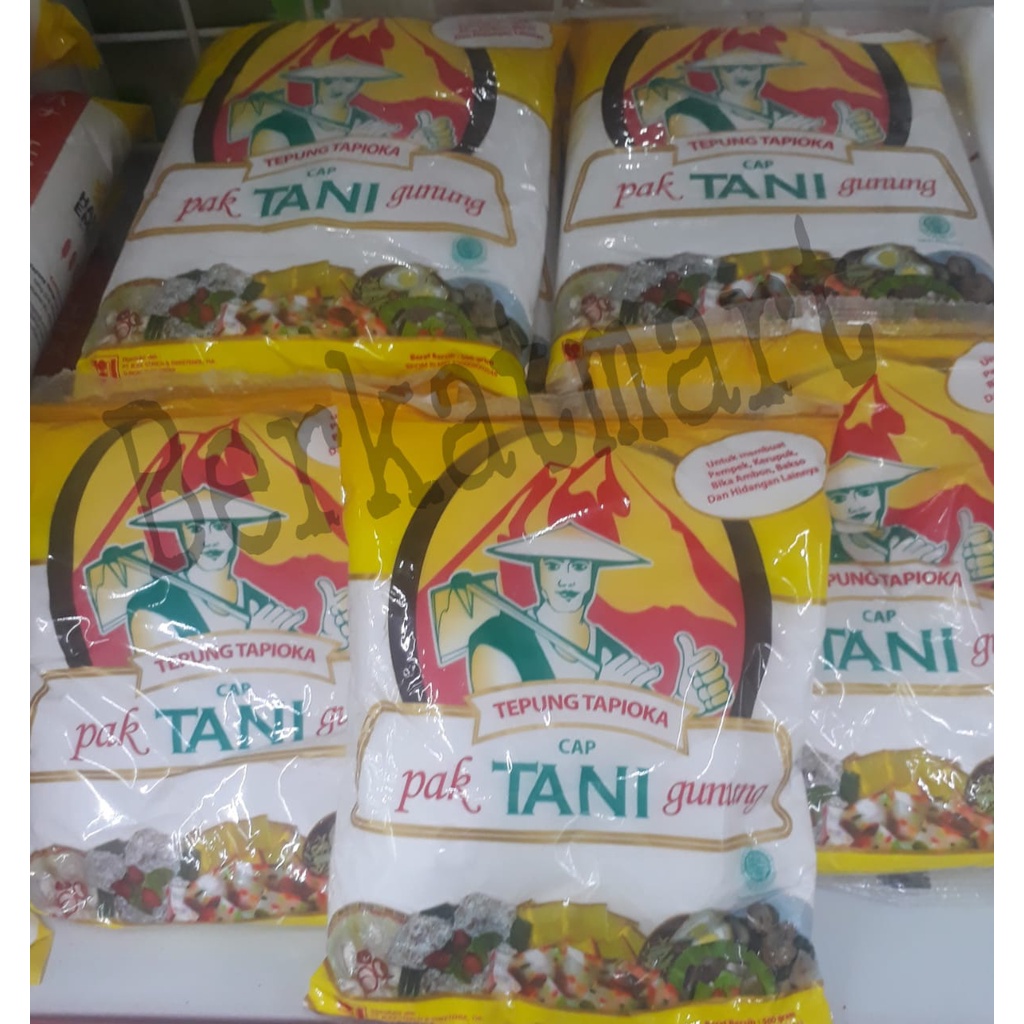 Jual Tapioka Cap Pak TANI GUNUNG 500gr Tepung HALAL Sagu | Shopee Indonesia