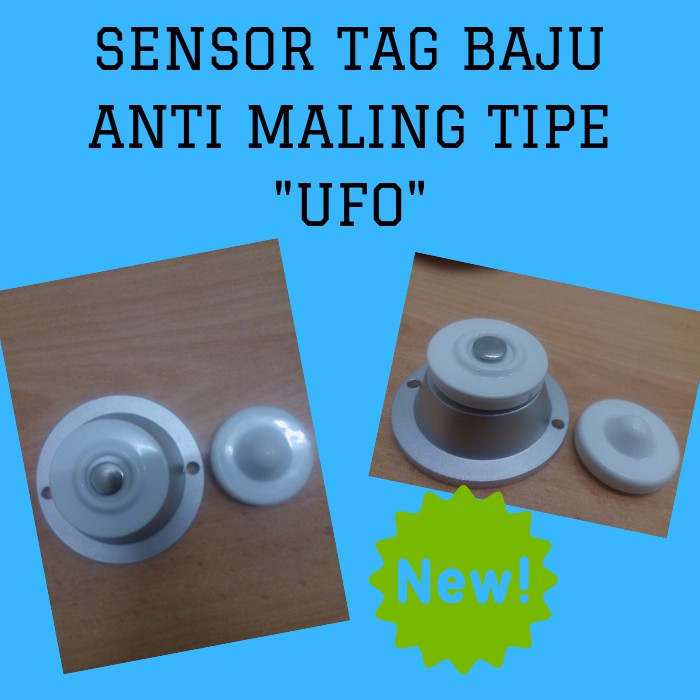 Jual Sensor Tag Sensormatic/Checkpoint Toko Tipe "UFO" Kualitas Terbaik ...
