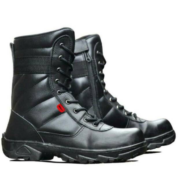 Jual Sepatu PDL tentara/TNI/polisi sepatu tinggi Kickers | Shopee Indonesia