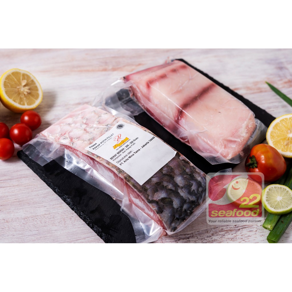 Jual Ikan Kakap Putih Fillet 500 Boneless gr / Barramundi Fillet ...