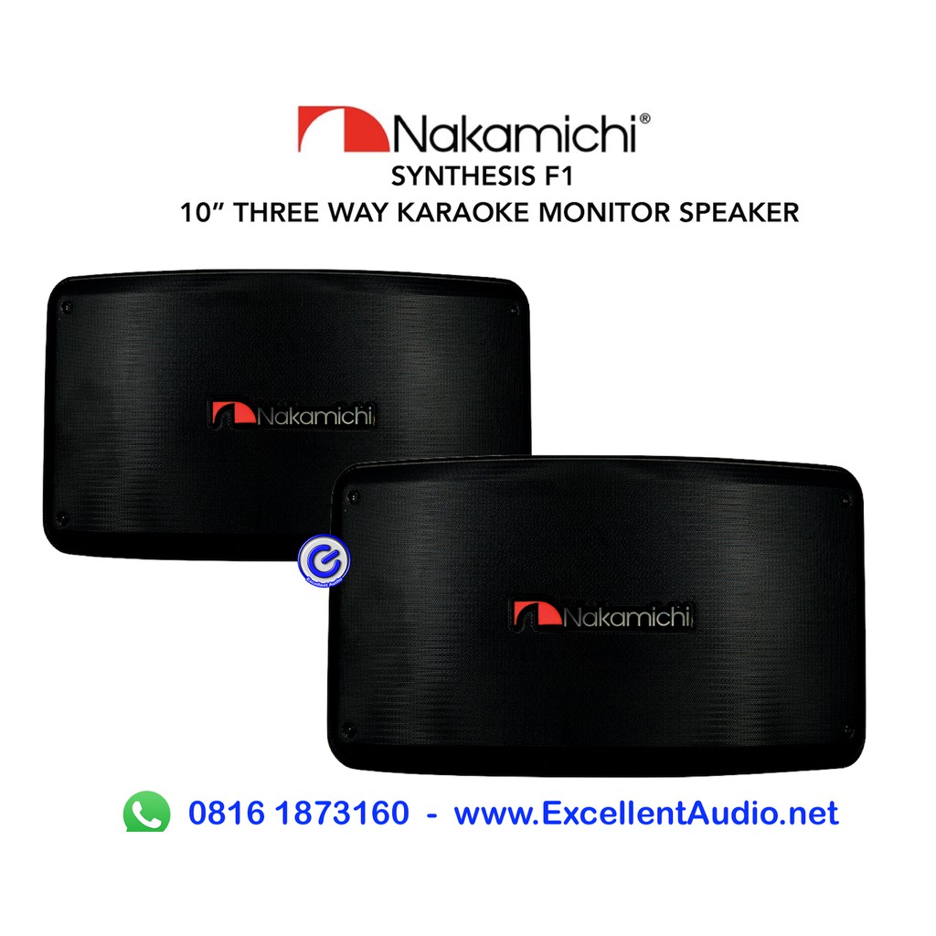 Jual Nakamichi Synthesis F1 pasif karaoke speaker | Shopee Indonesia