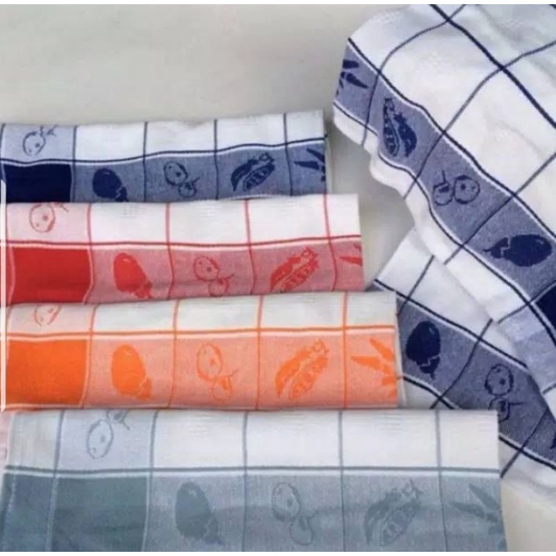 Jual Serbet dapur / kain lap dapur bahan full katun uk. 50×50cm isi ...