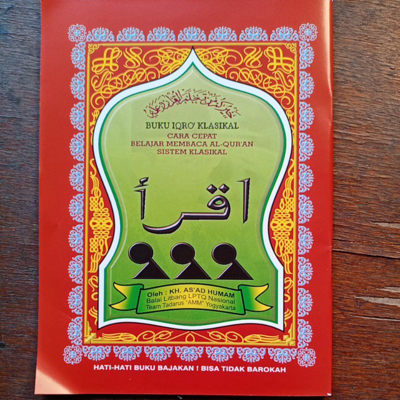 Jual BUKU IQRO KLASIKAL KH ASAD HUMAM | Shopee Indonesia