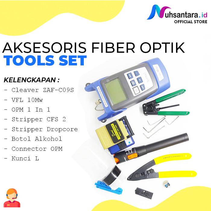 Jual FTTH Tool Kit Alat Kerja Fiber Optik Tool Set Lengkap Network ...