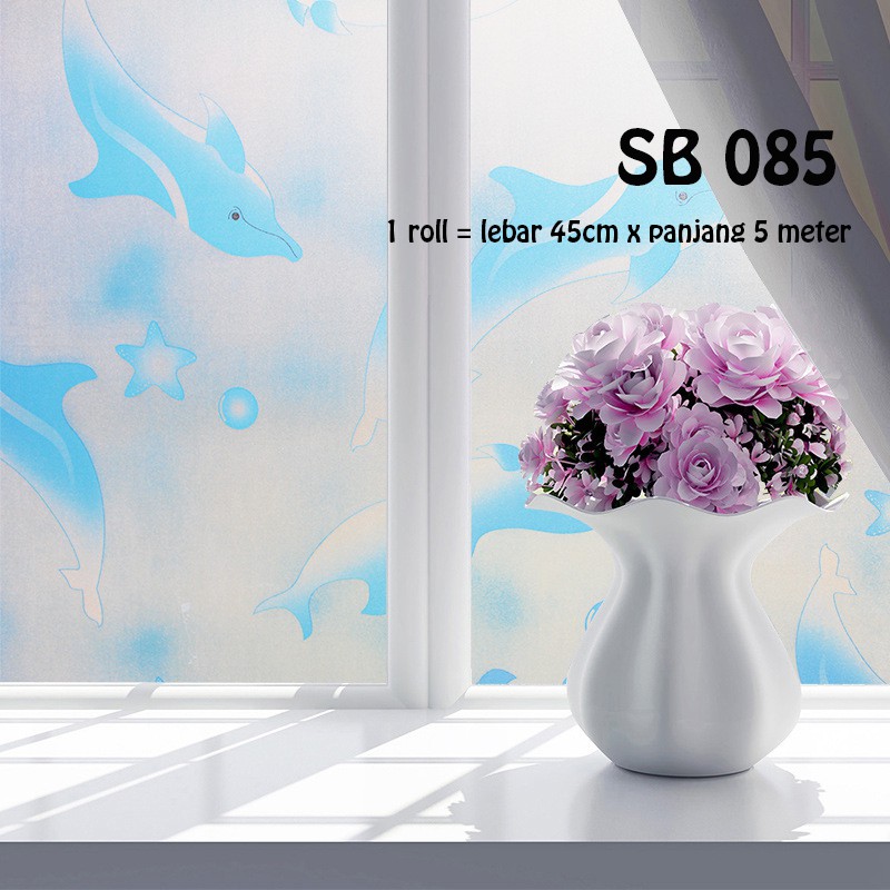 Jual SUNBLAST KACA 5 METER X 45 CM SB 085 WALLPAPER STIKER DINDING KACA ...