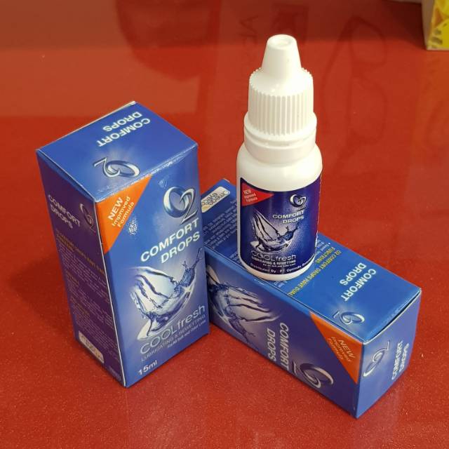 Jual Air / Cairan tetes mata softlens O2 Comfort 15 ML | Shopee Indonesia