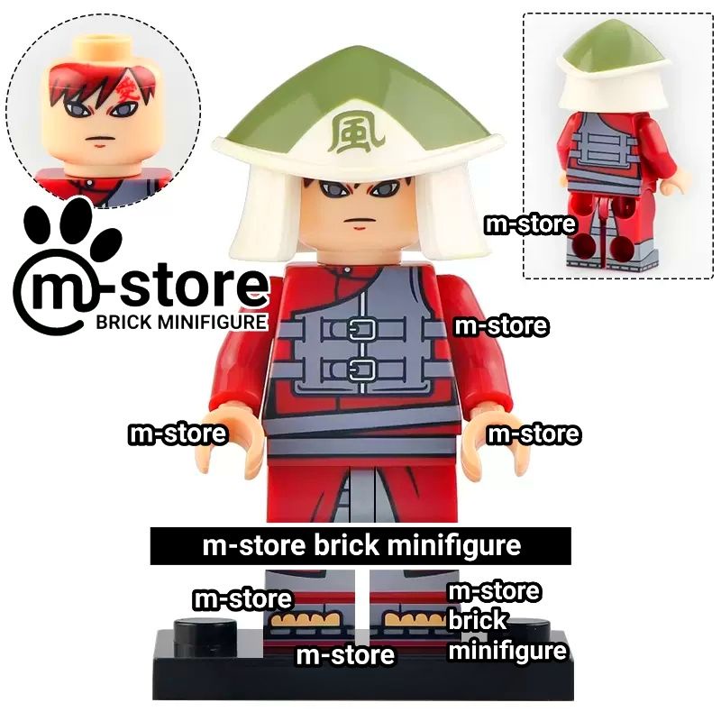 Jual brick naruto kazekage 5 gaara mini toy figure | Shopee Indonesia